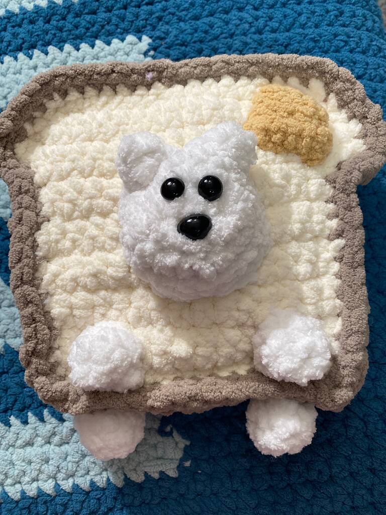 Cat Toast- Challenging Pattern - Crochet 🧶 - Ribblr community