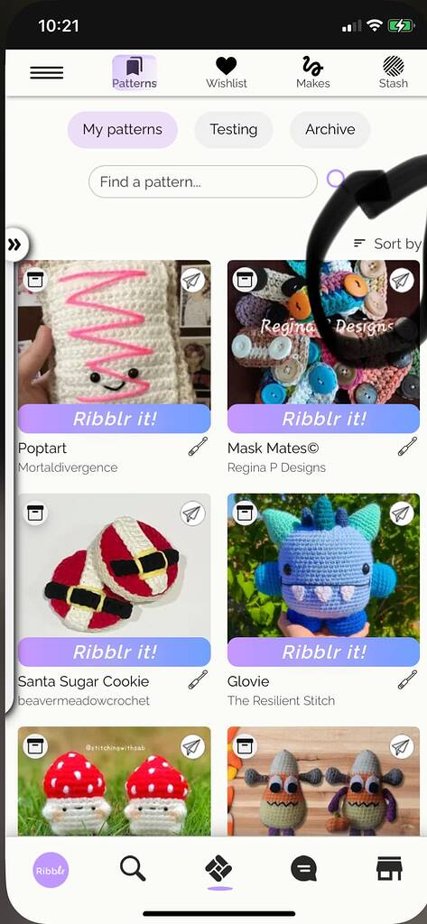 Make the area bigger. - Support 🖐️ - Ribblr community