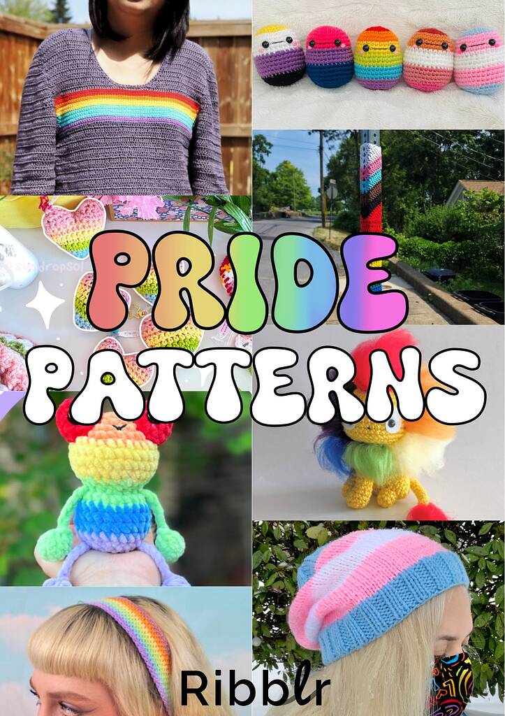 Happy Pride! Check out some amazing pride patterns! - roundup - Ribblr ...