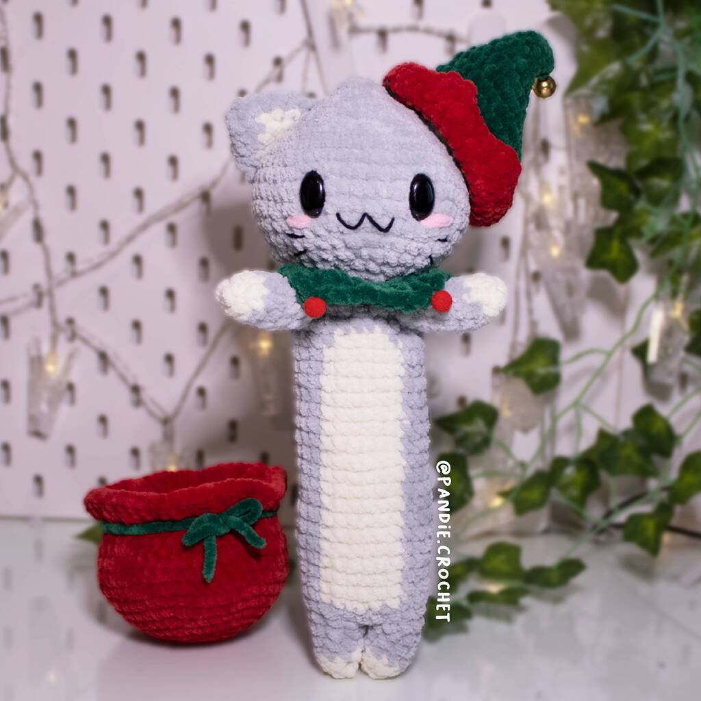 [CLOSED] Tester call for Crochet: Alfie, the long Christmas Elf cat ...