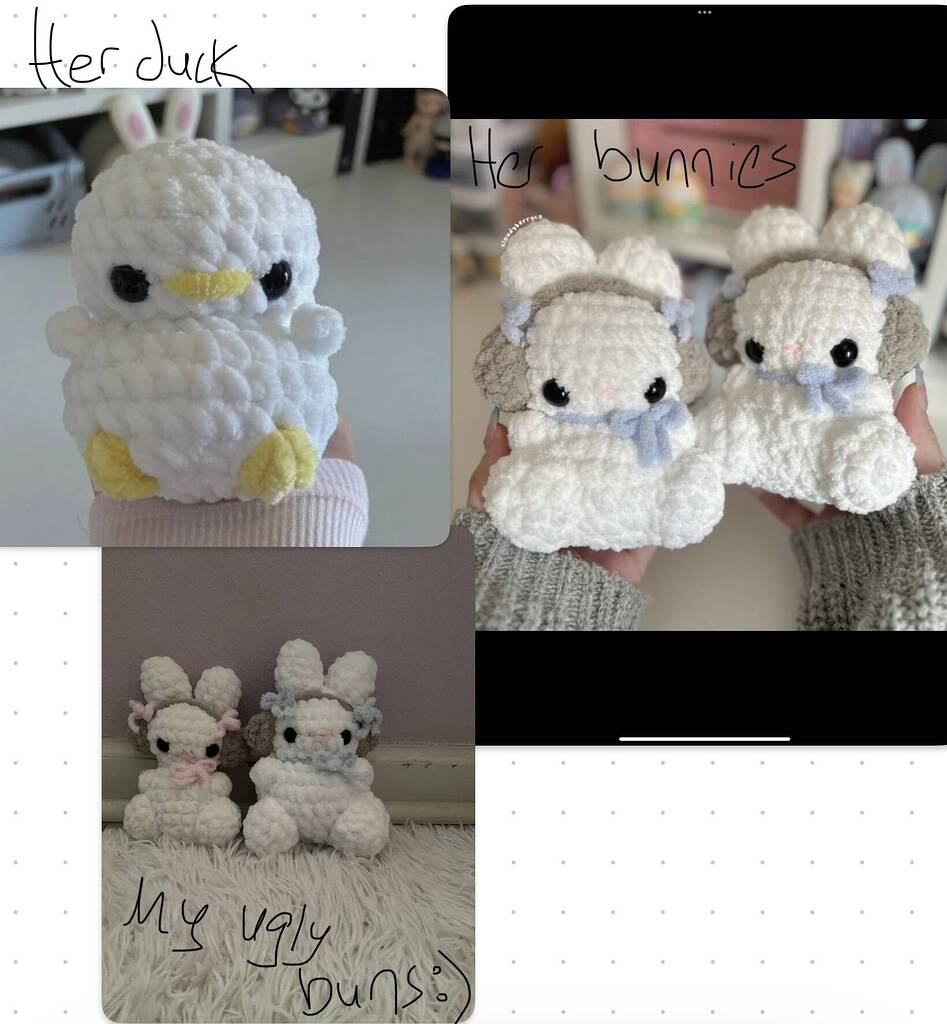 Crochet Pattern Help with EARMUFF BUNNIES - Crochet 🧶 - Ribblr community