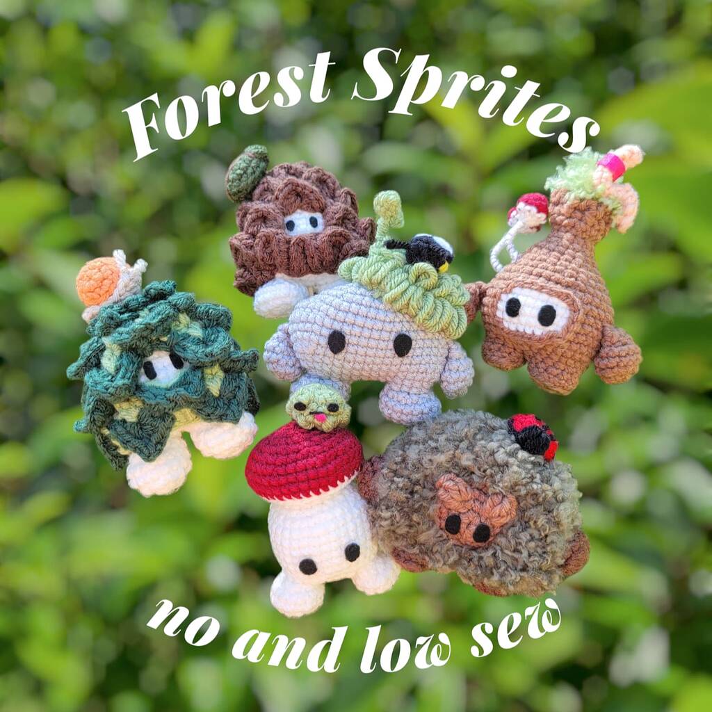 🌿Forest Sprites Pattern Drop🌿 - Crochet 🧶 - Ribblr community