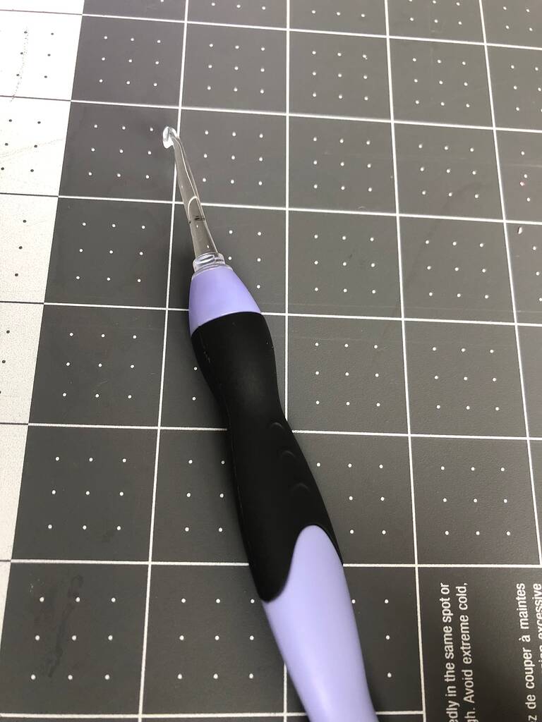 I got one of those light up crochet hooks! - Crochet 🧶 - Ribblr community