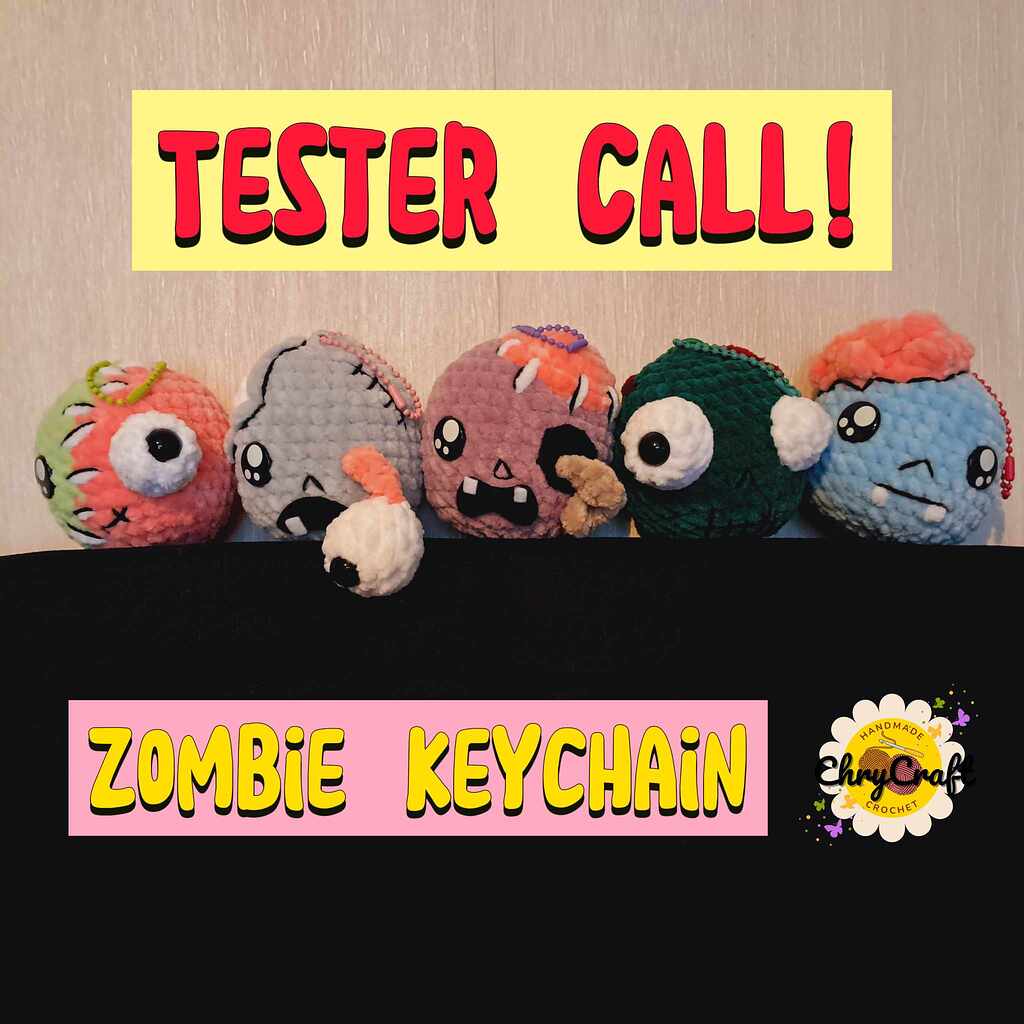 Tester Call for Zombie Keychains - Testing zone - Ribblr community