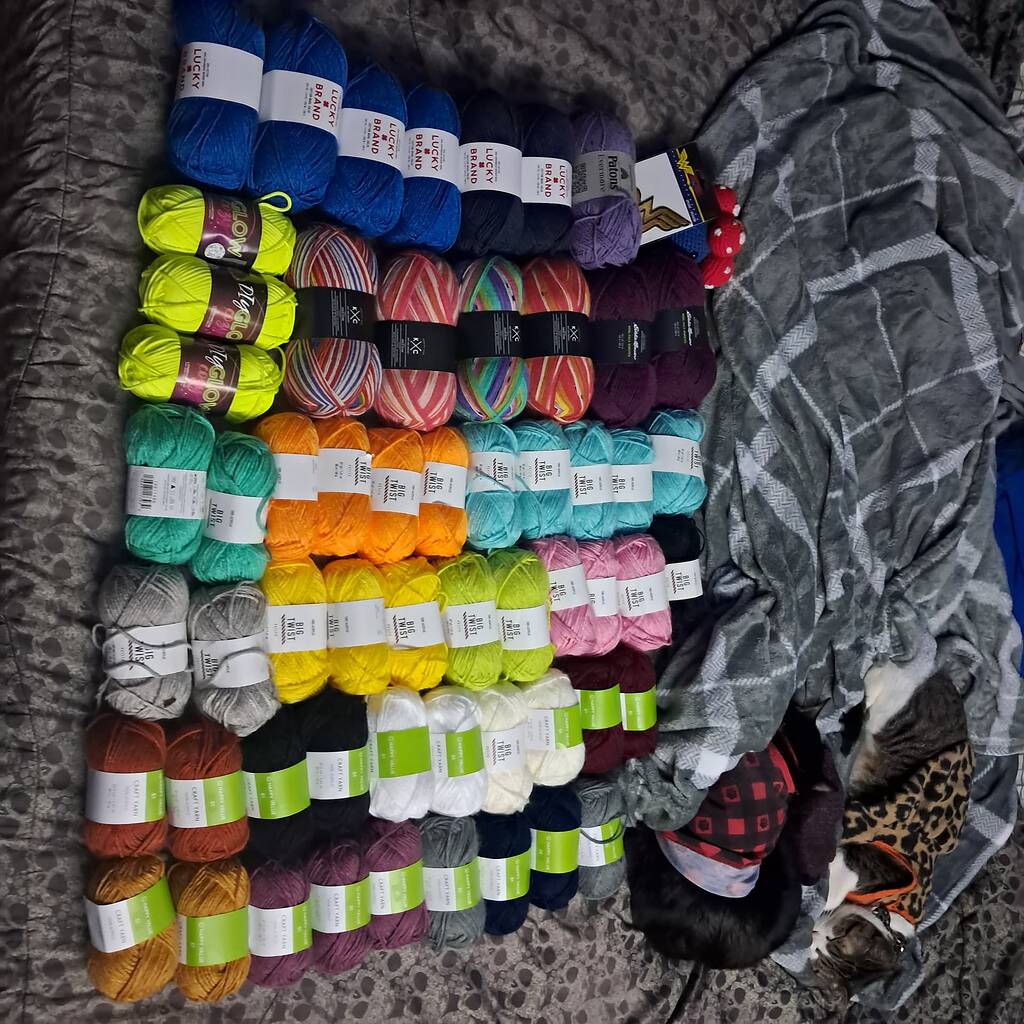 Joann Store Closing Yarn Haul - crochet - Ribblr community