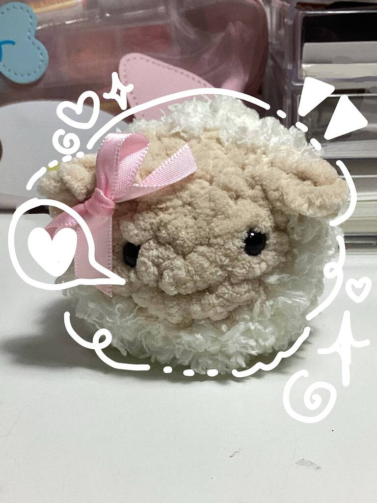 FREE SHEEP PATTERN 🐑🐑 (cs) - Crochet 🧶 - Ribblr community