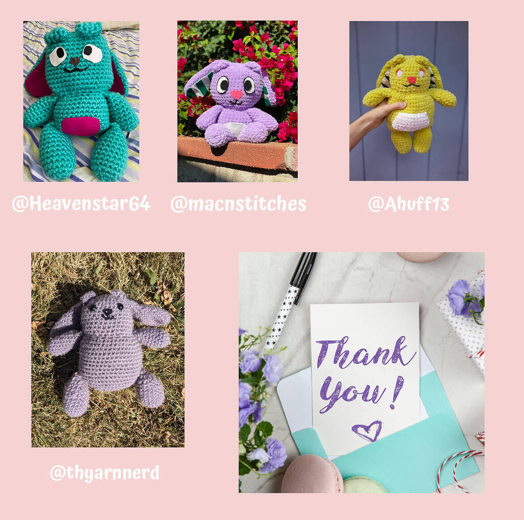 Crochet Floppy Toy pattern release and tester appreciation!!!😍😍😍 ...