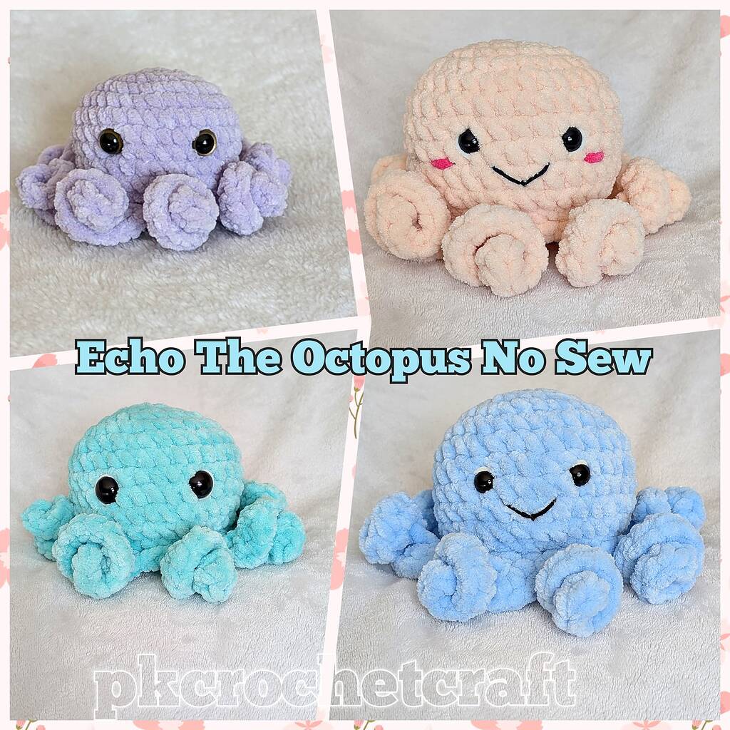 Closed, Tester call for Crochet: No Sew Echo The Octopus - Testing zone ...