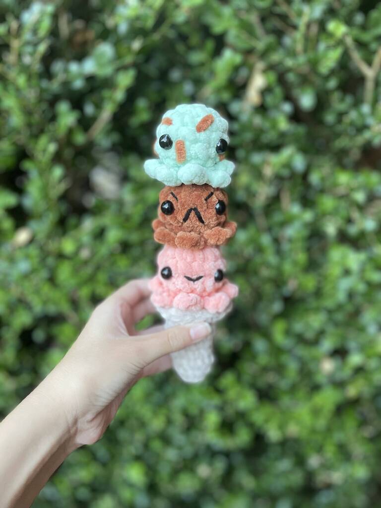 Tester call for Crochet: Octo Ice cream (summer collab) - Testing zone ...