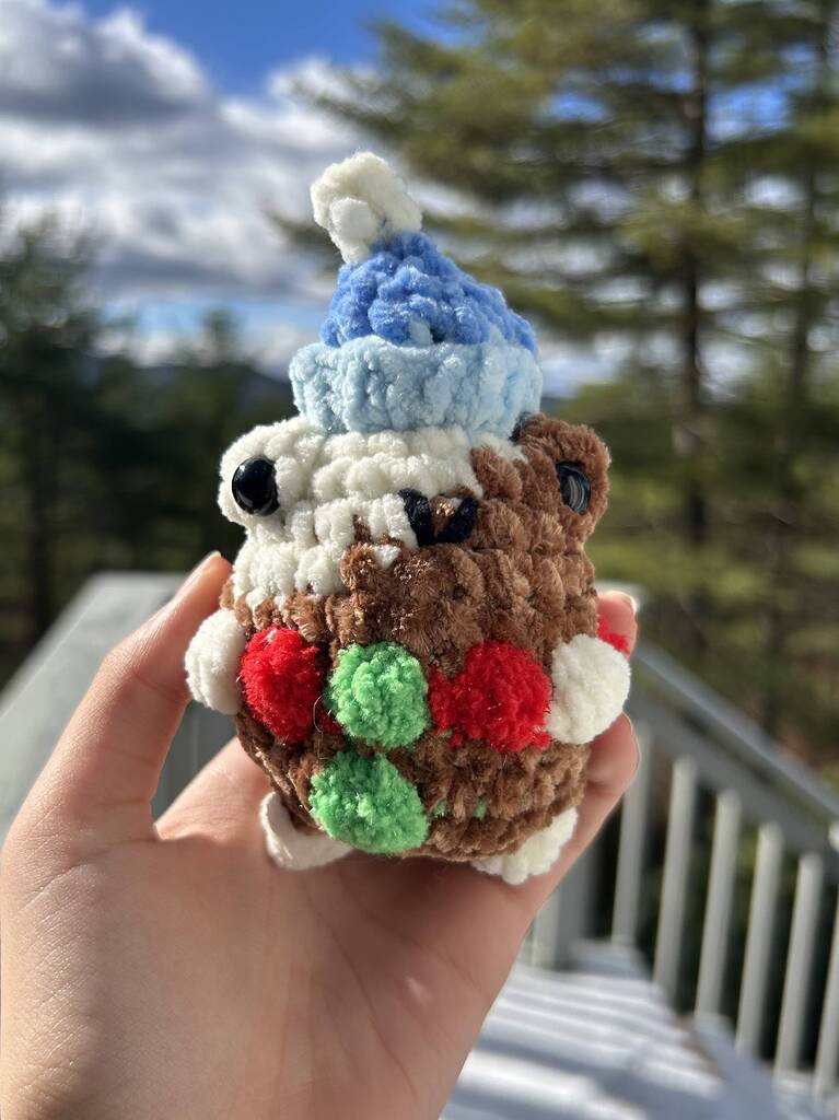 Gingerbread Frog? - Crochet 🧶 - Ribblr community