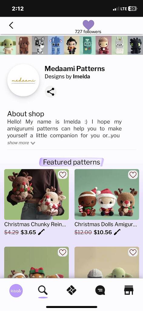 Medaami - Crochet 🧶 - Ribblr community