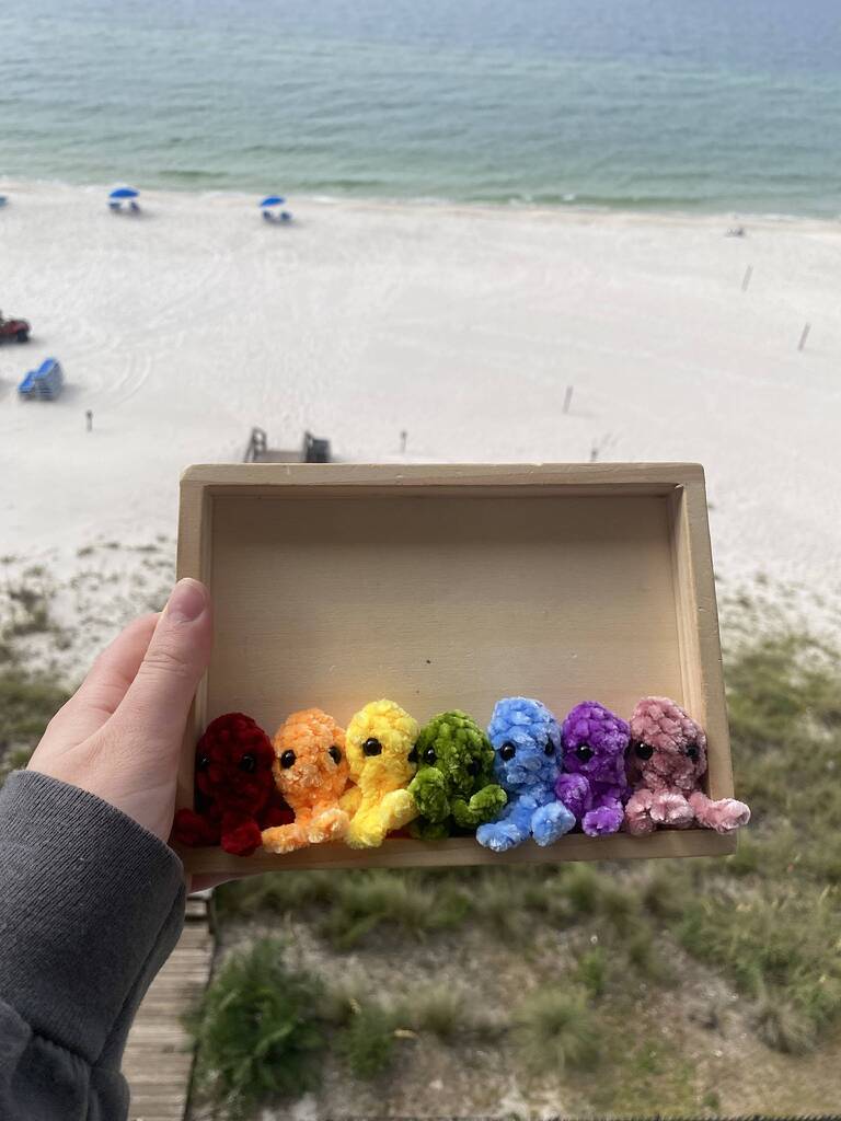 {CLOSED}Tester call for Crochet: Baby Squid - Testing zone - Ribblr ...