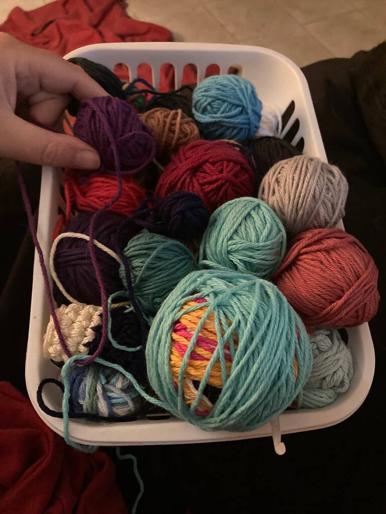 Magic scrap yarn balls - yarn - Ribblr community