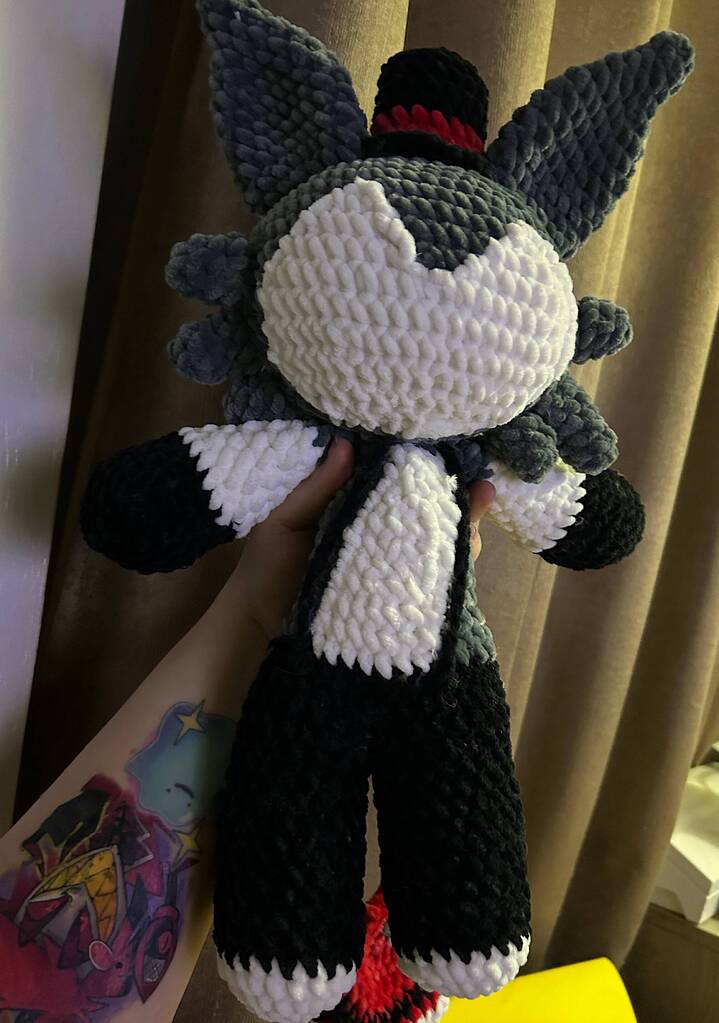 Hazbin hotel Husk crochet pattern wip - Crochet 🧶 - Ribblr community