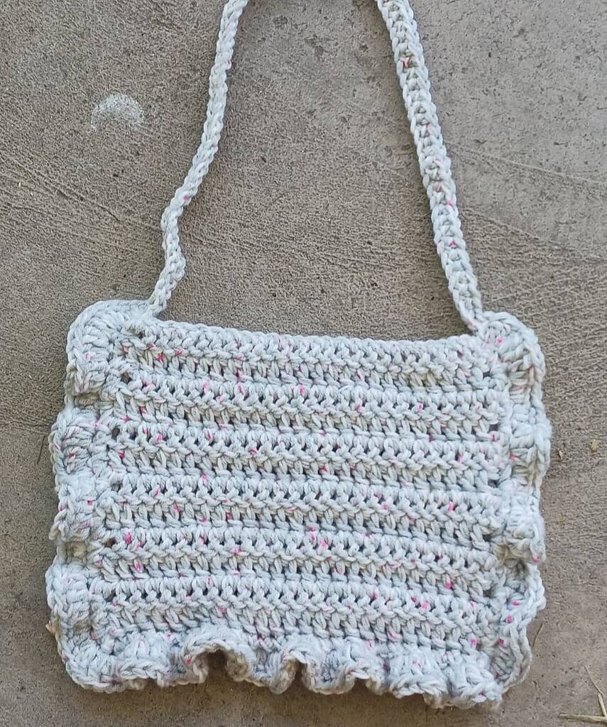 Ruffle Bag Pattern release! - Crochet 🧶 - Ribblr community