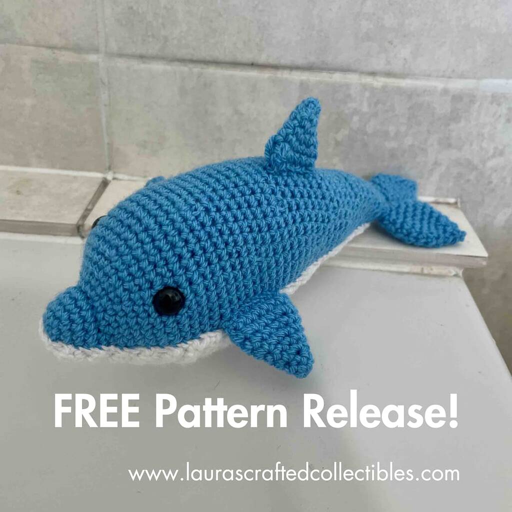 FREE Dolphin Amigurumi Pattern - Crochet 🧶 - Ribblr community