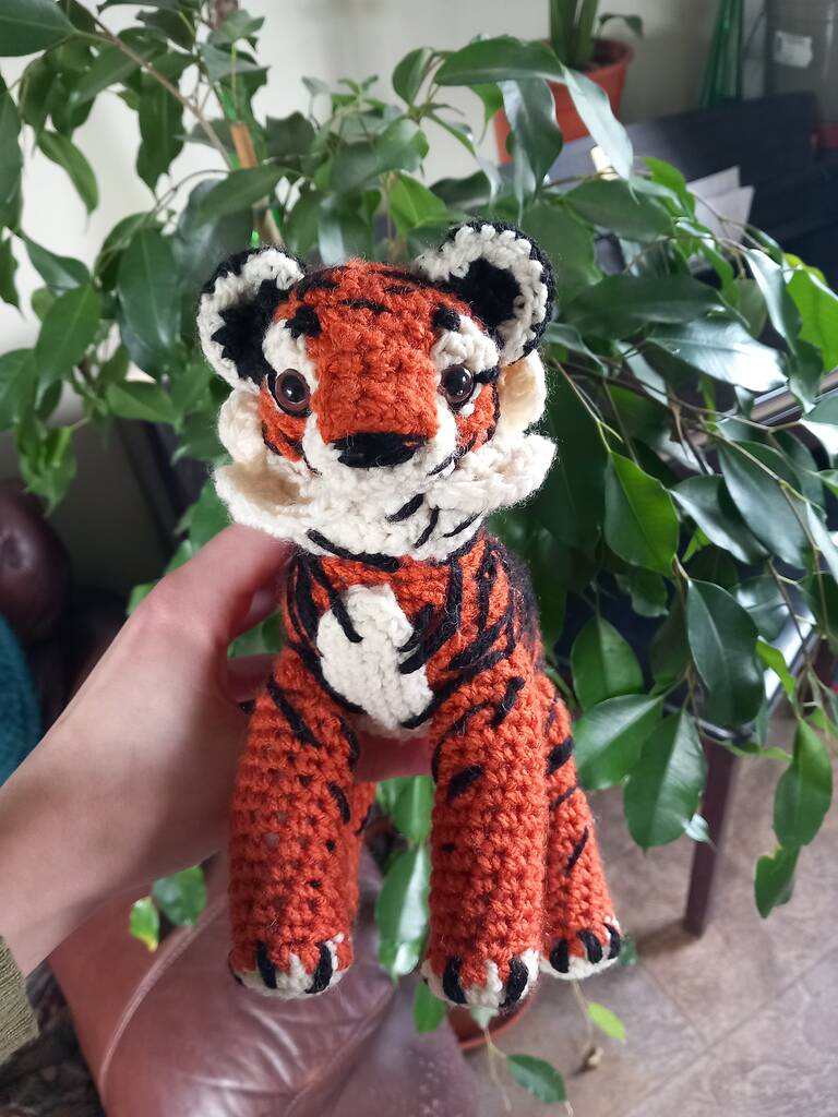 New pattern incoming! Tiger cub - Crochet 🧶 - Ribblr community