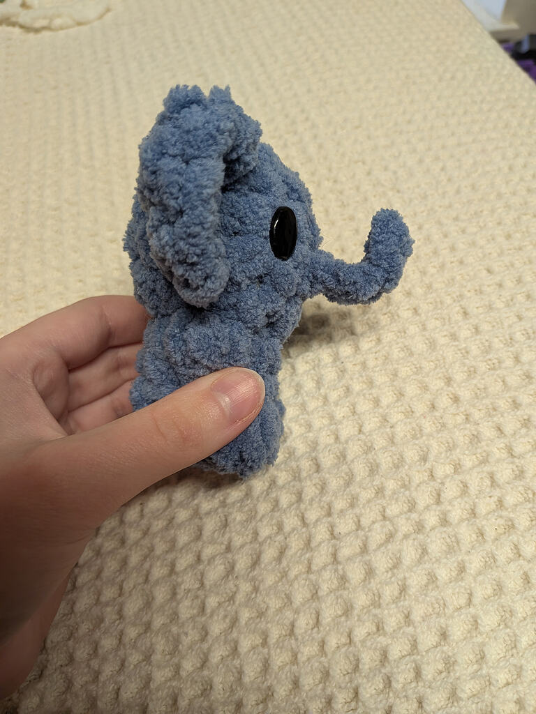 (Closed) Tester call for Crochet: Bitty Buds - Ember the Elephant ...