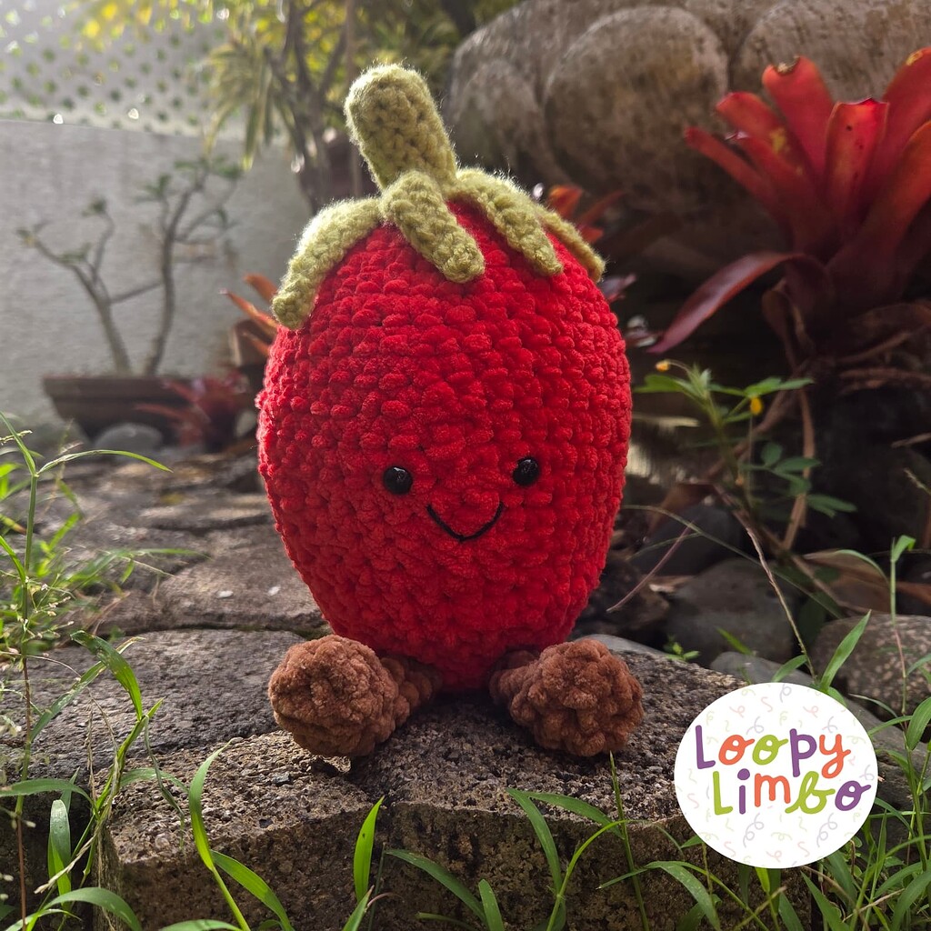 Strawberry Jellycat Pattern Release! - Crochet 🧶 - Ribblr community