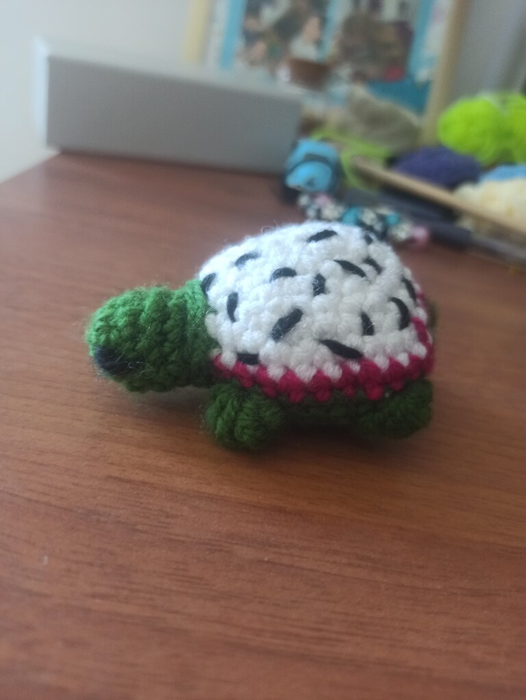 Tester call for Crochet: Dragon fruit tortoise - Testing zone - Ribblr ...