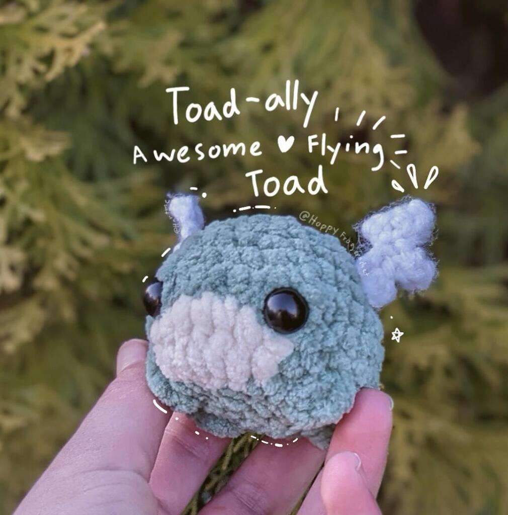 Tester call for Crochet:Toad-ally awesome flying toad - Testing zone ...