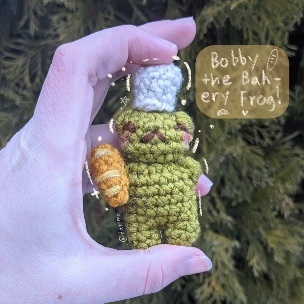 (Closed) Tester call for Crochet:Bobby the Bakery Frog! - Testing zone ...