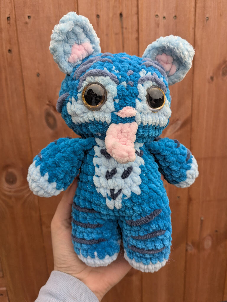 Derpy Tiger pattern release!! - Crochet 🧶 - Ribblr community