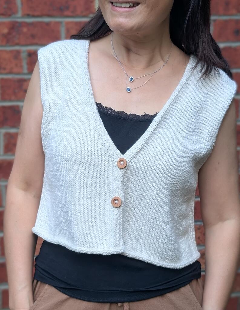 New pattern launch special - Amarta Vest - Knitting 🧶 - Ribblr community