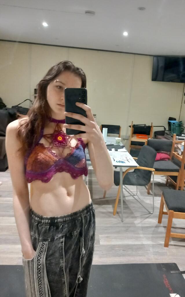 NEW PATTERN DROP! Sunset halter top! - Crochet 🧶 - Ribblr community