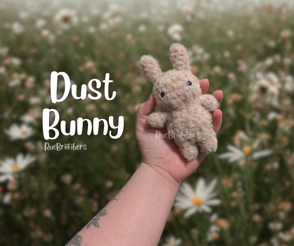 ( Closed )Tester call for Crochet: Dust Bunny - Testing zone - Ribblr ...