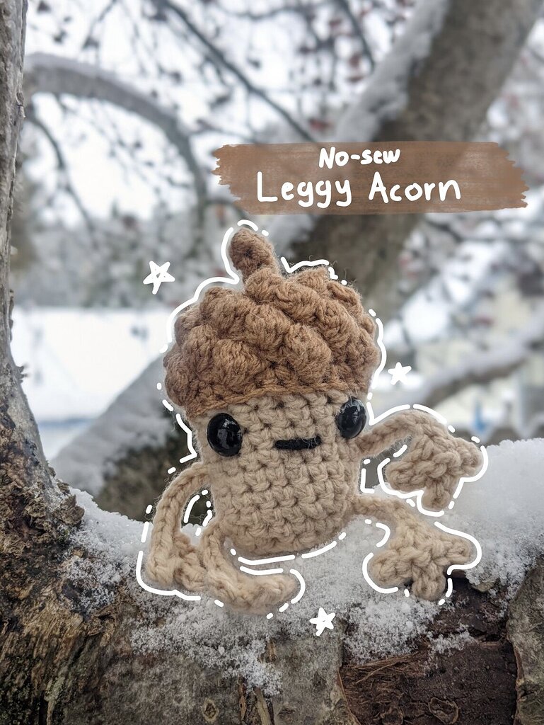 [Closed] Tester call for Crochet: No Sew Leggy Acorn - Testing zone ...