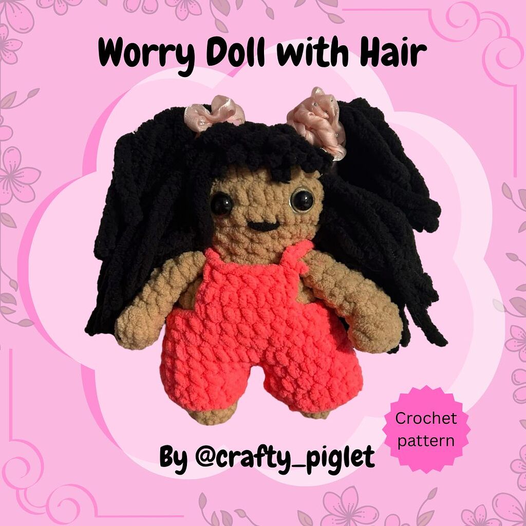New worry doll pattern drop - crochet - Ribblr community