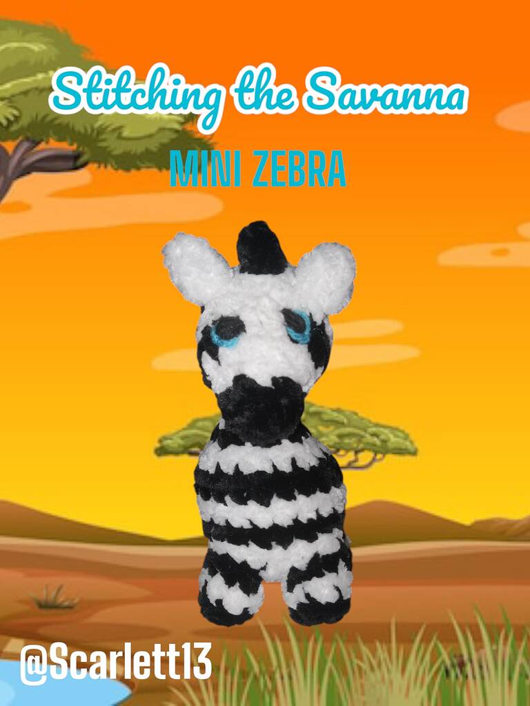 Tester call for Crochet: Mini Zebra - Testing zone - Ribblr community