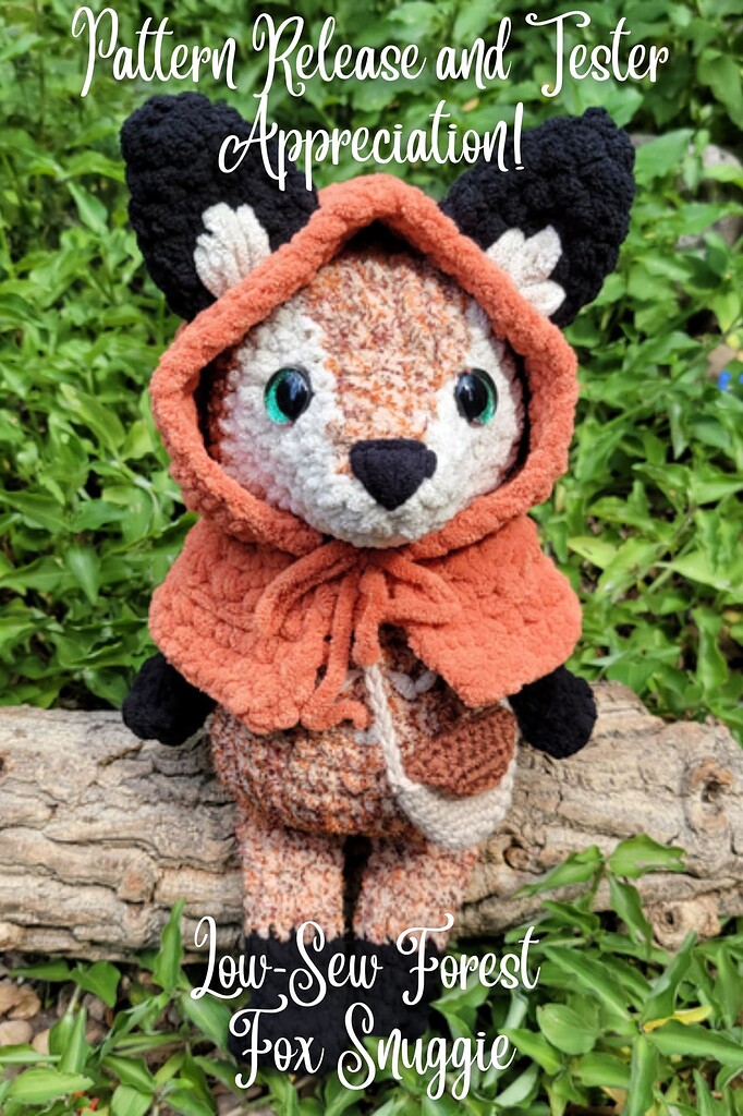 Fox Snuggie Pattern Release and Tester Appreciation! - Crochet 🧶 ...