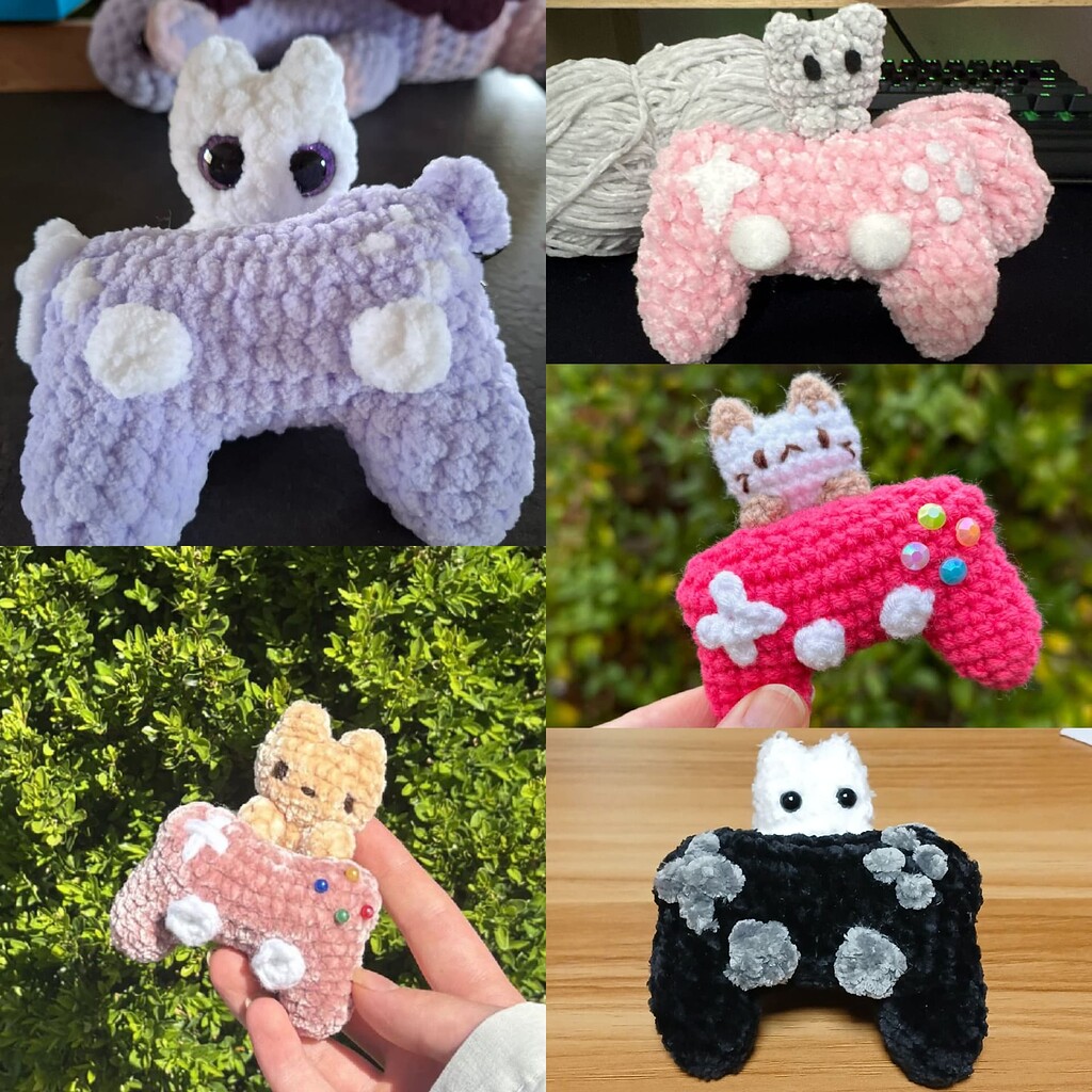 Controller kitty free pattern release/ tester appreciation🎉🎉 - Crochet ...