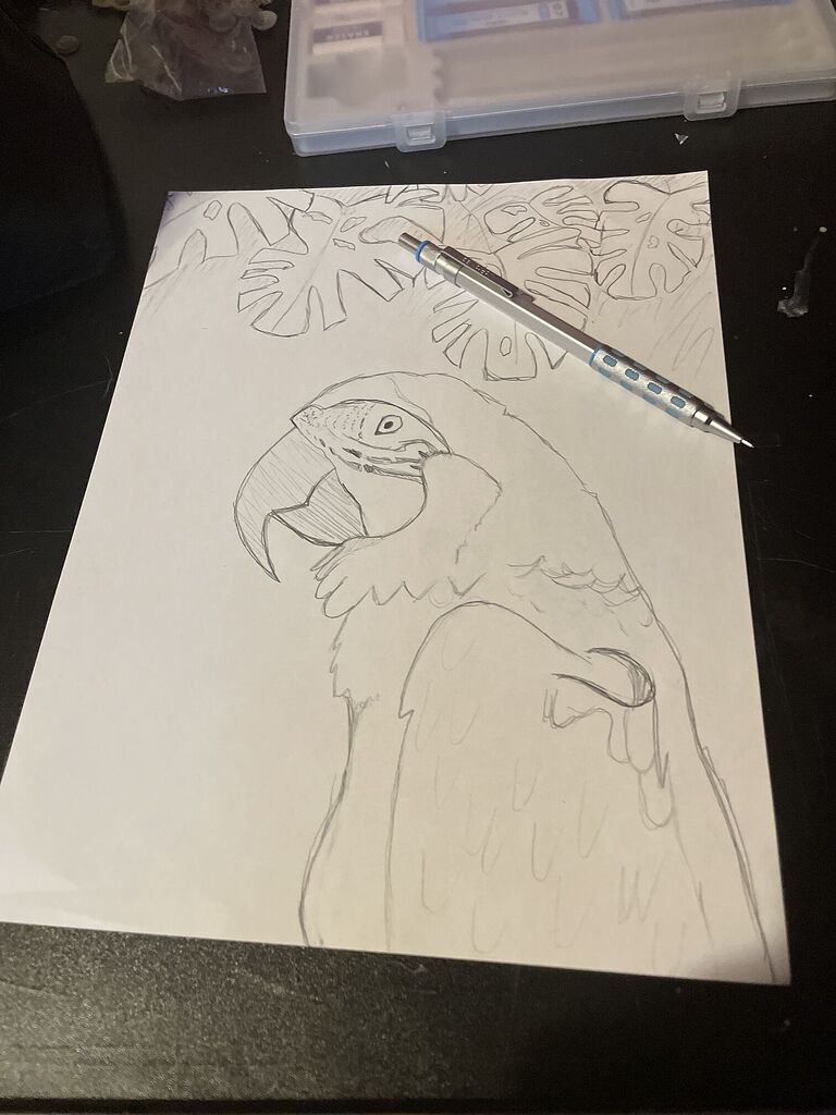 Leaves? Yes or no - Art Creative Corner - Ribblr community