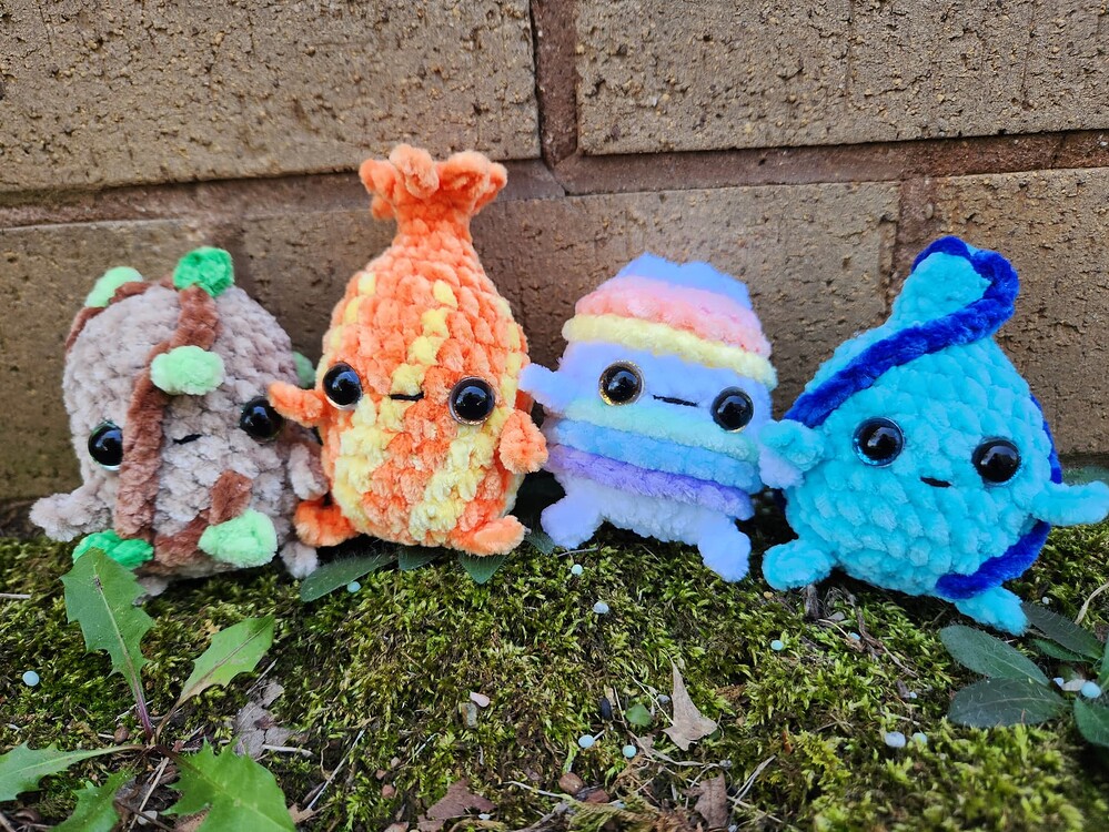 Little Elementals RELEASE! - Crochet 🧶 - Ribblr community