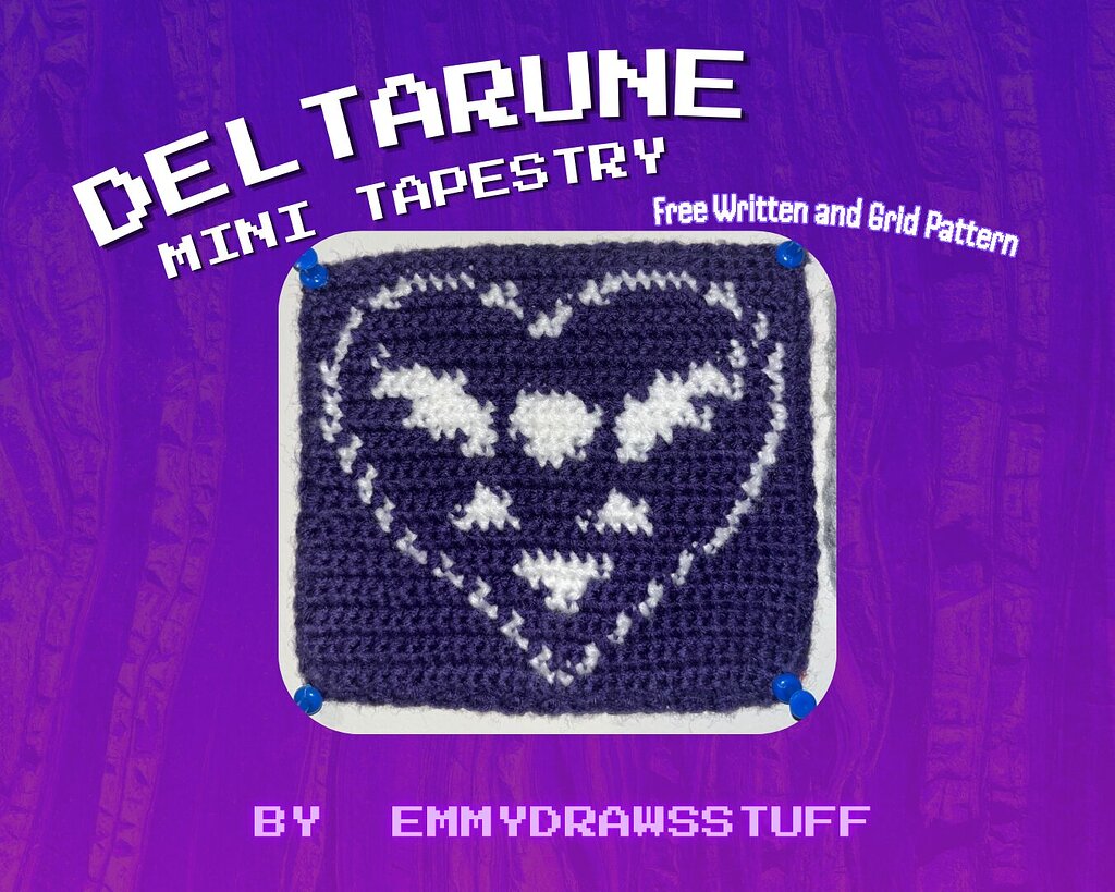 Delta Rune Inspired Mini Tapestry - Free Pattern Drop - Crochet 🧶 ...