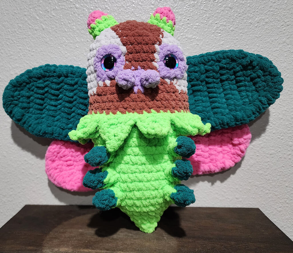 Tester call for Crochet: Flower Mothra Kaiju - Testing zone - Ribblr ...