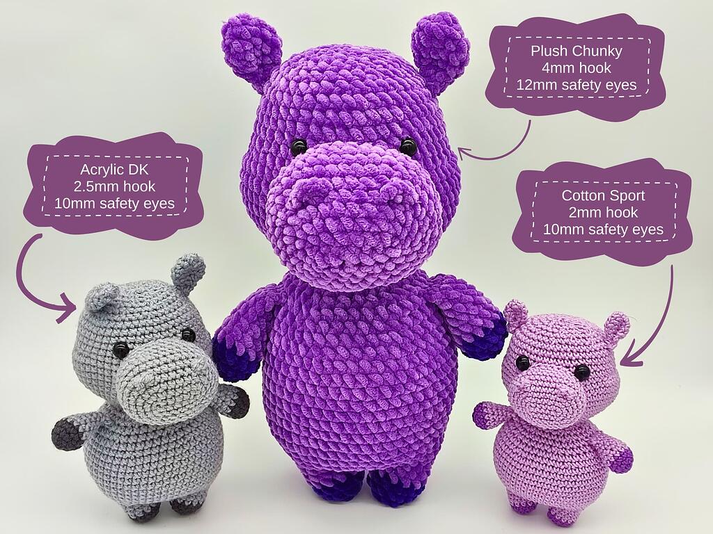 [CLOSED] Tester call for Crochet:Dottie the Chunky Hippo - Testing zone ...