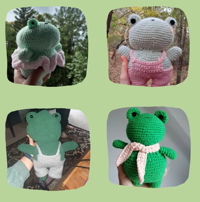 Pattern Release! Fernando the Farmer Frog - crochet - Ribblr community