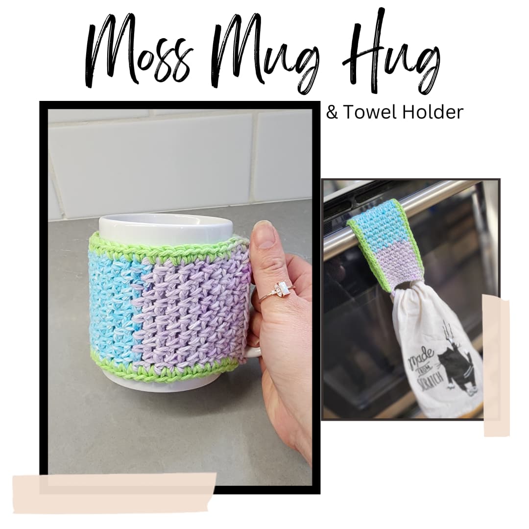 My First Pattern Release: Moss Mug Hug ️🎉 - Crochet 🧶 - Ribblr community