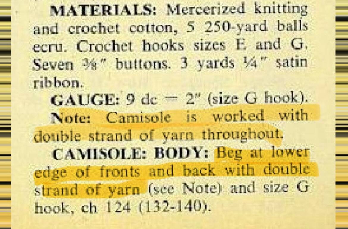 1970s pattern help - Crochet 🧶 - Ribblr community