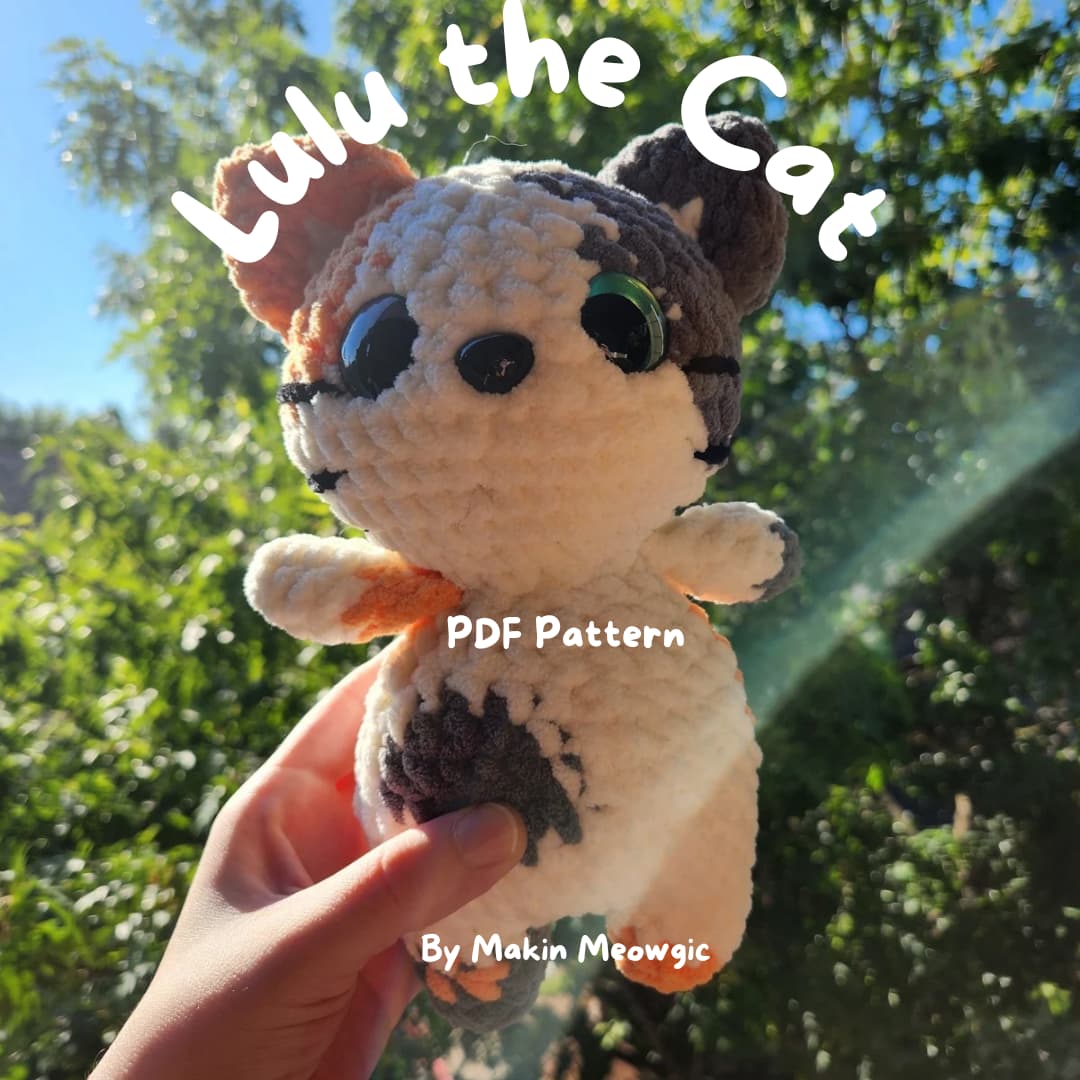 Lulu the Cat is now available - Crochet 🧶 - Ribblr community