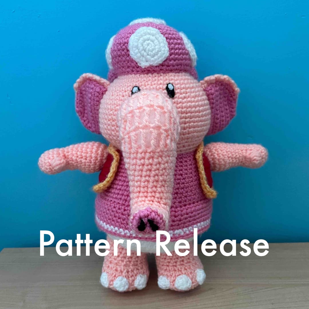 Elephant Toads Amigurumi Pattern Release - Crochet 🧶 - Ribblr community