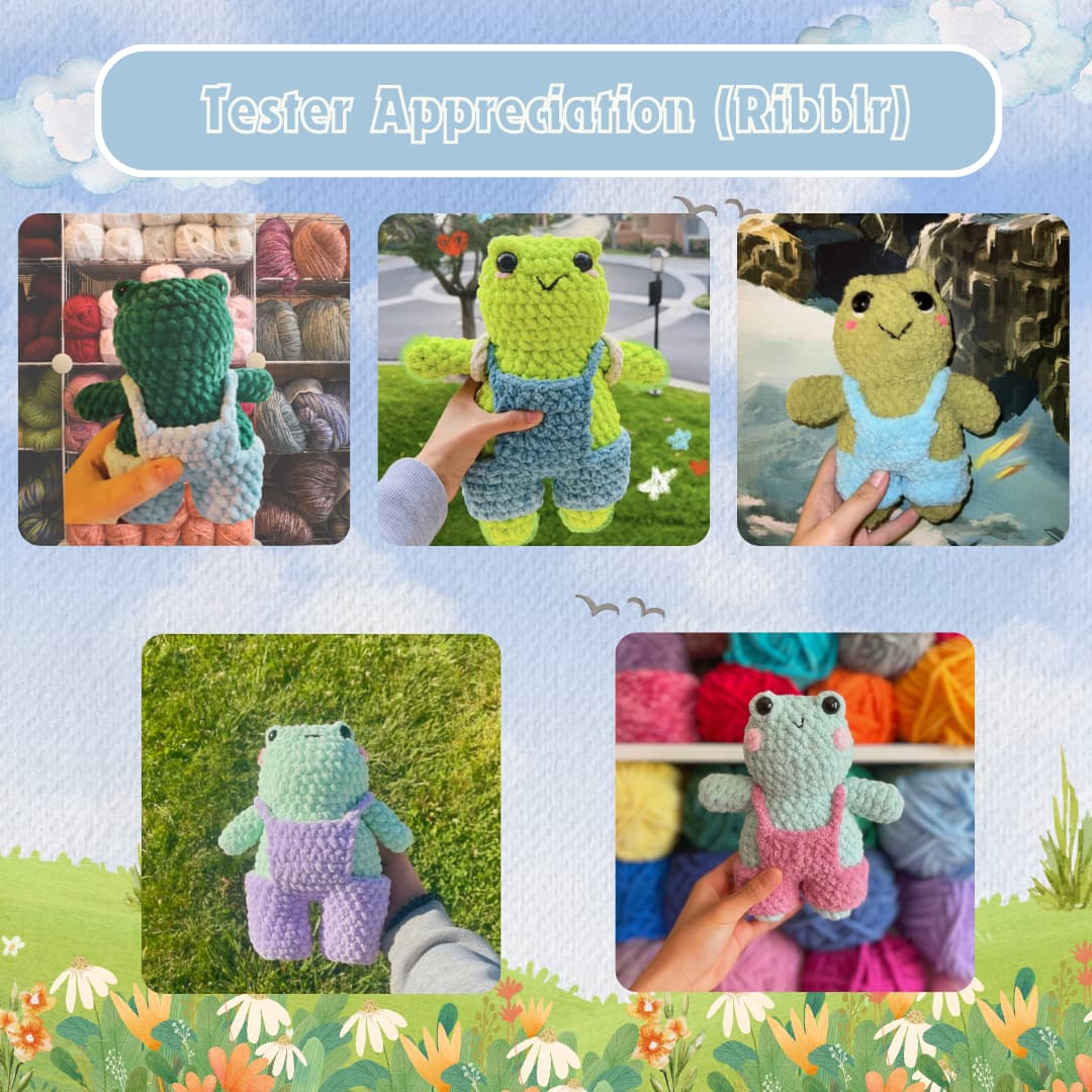 Froggy & Bunny Bestie Pattern Release 🎉 - Crochet 🧶 - Ribblr community