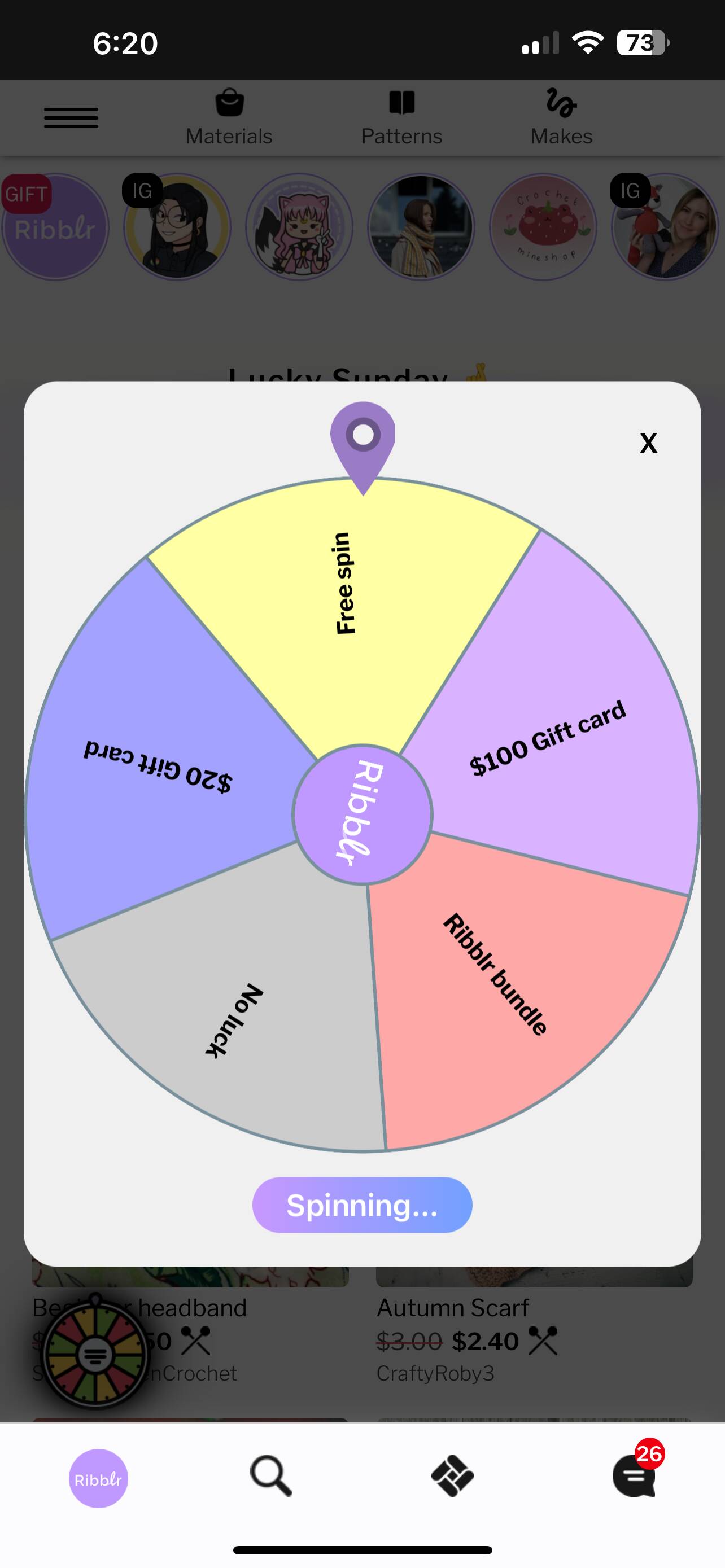 How often does the wheel show up? - Support 🖐️ - Ribblr community
