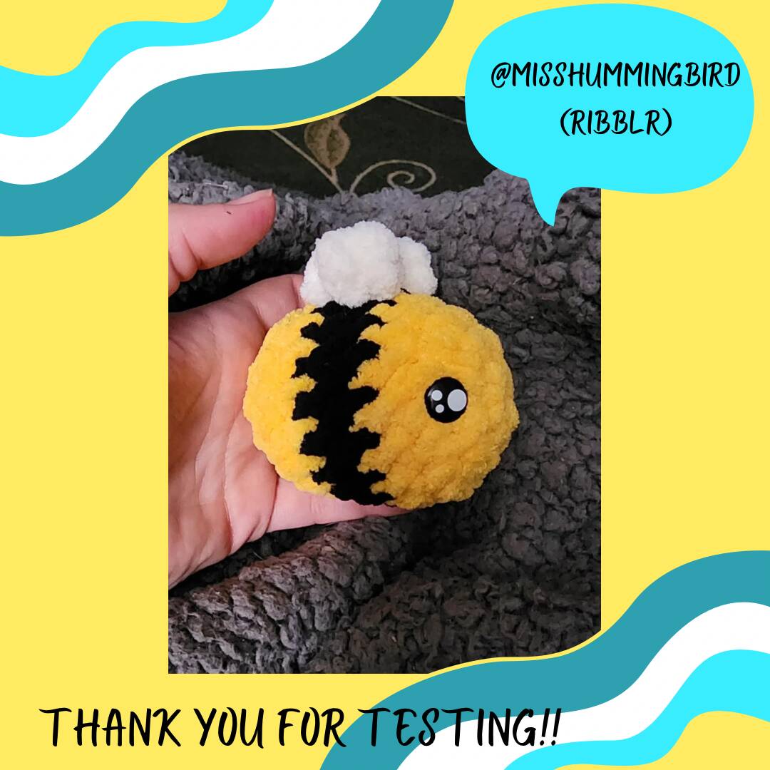 Thank you Pocket Bee testers!! 🐝 - Crochet 🧶 - Ribblr community