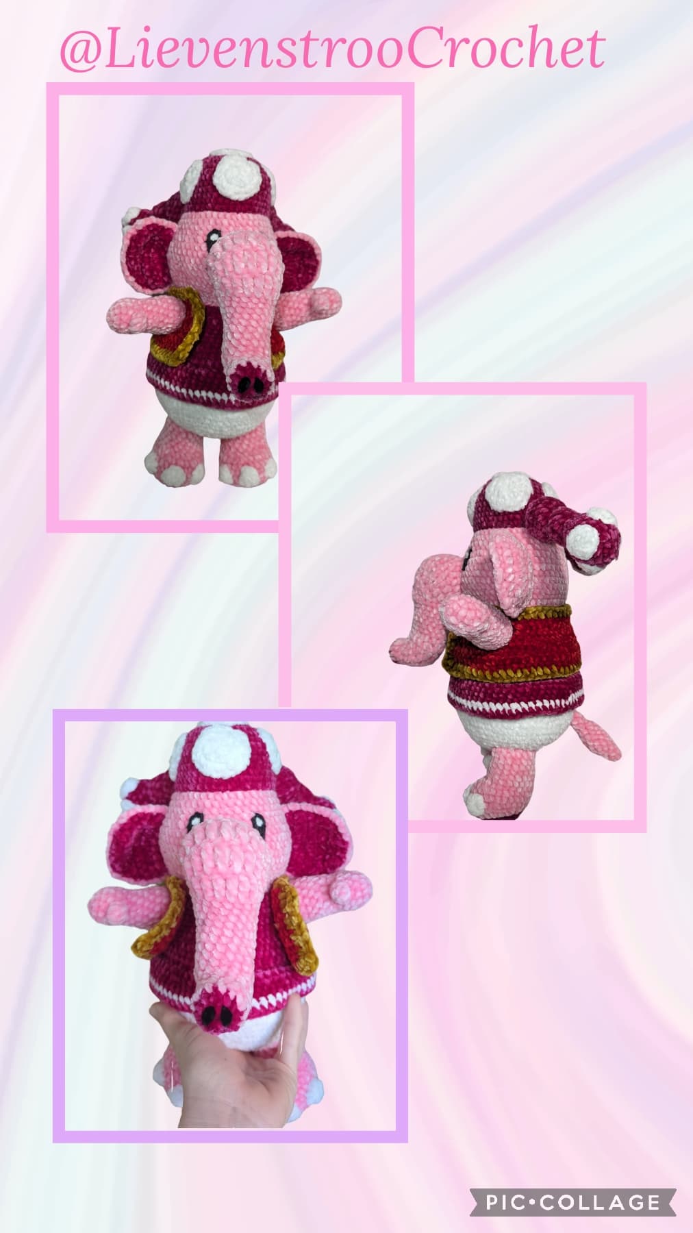 Elephant Toads Amigurumi Pattern Release - Crochet 🧶 - Ribblr community