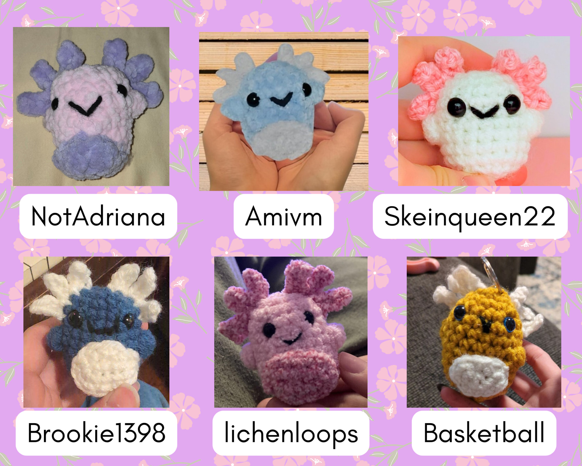 Axolotl Tester Appreciation - crochet - Ribblr community